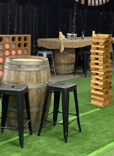 Wine Barrel & Hay Party Packages | Country Charm Event Hire