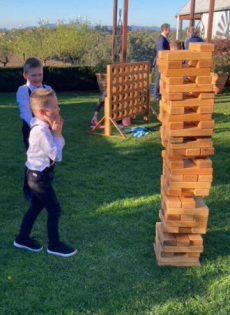 Hire Giant Lawn Games - Melbourne | Country Charm Event Hire