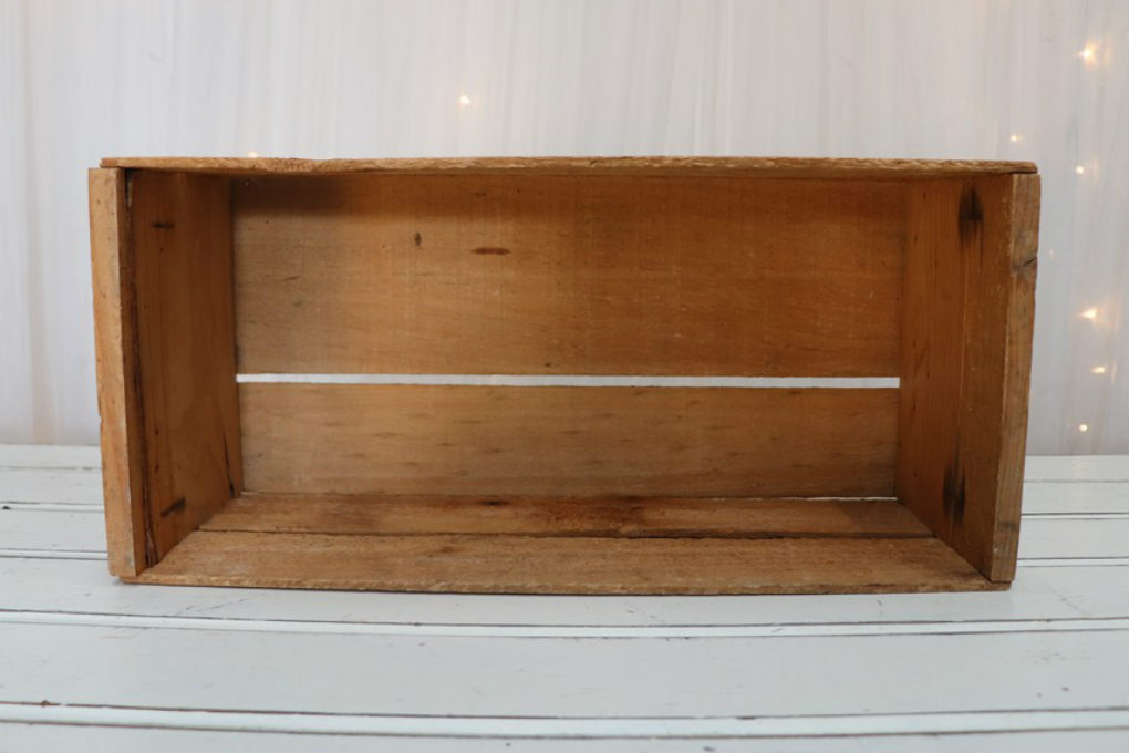 Hire Wooden Fruit Box - Melbourne | Country Charm Event Hire