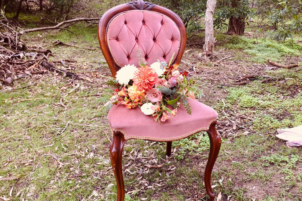 Pink Vintage Chairs | Country Charm Event Hire