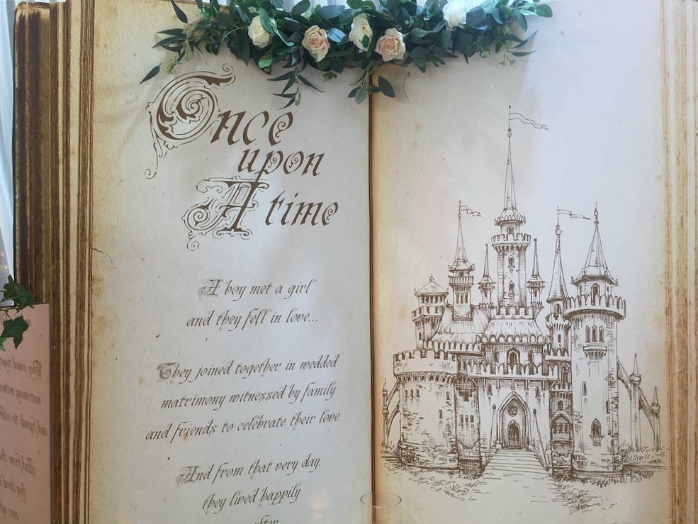 Giant Life-Size Fairy Tale Book | Country Charm Event Hire