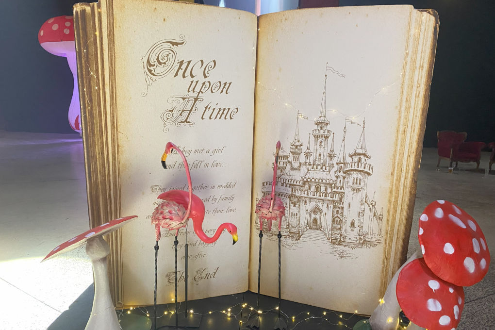 Giant Life-Size Fairy Tale Book | Country Charm Event Hire
