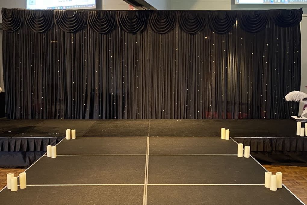 Black Fairy Light Curtain Backdrop 6m - Wedding & Event Hire Melb ...