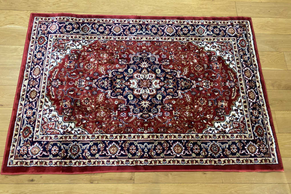 Burgundy Vintage Rug (Hire) | Country Charm Event Hire