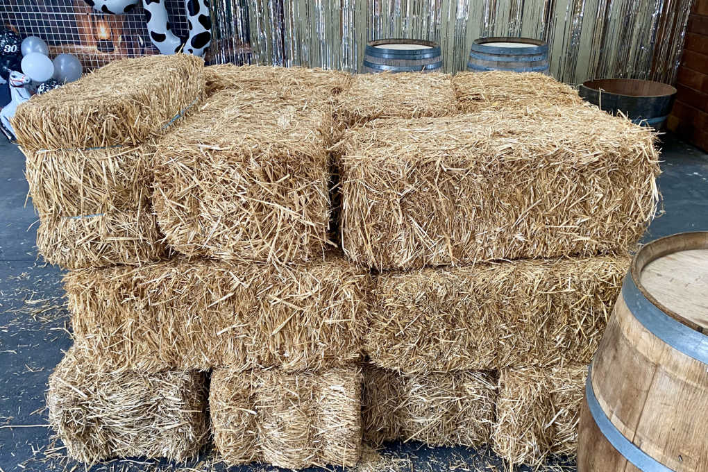 Hire 50x Hay Bales | Country Charm Event Hire
