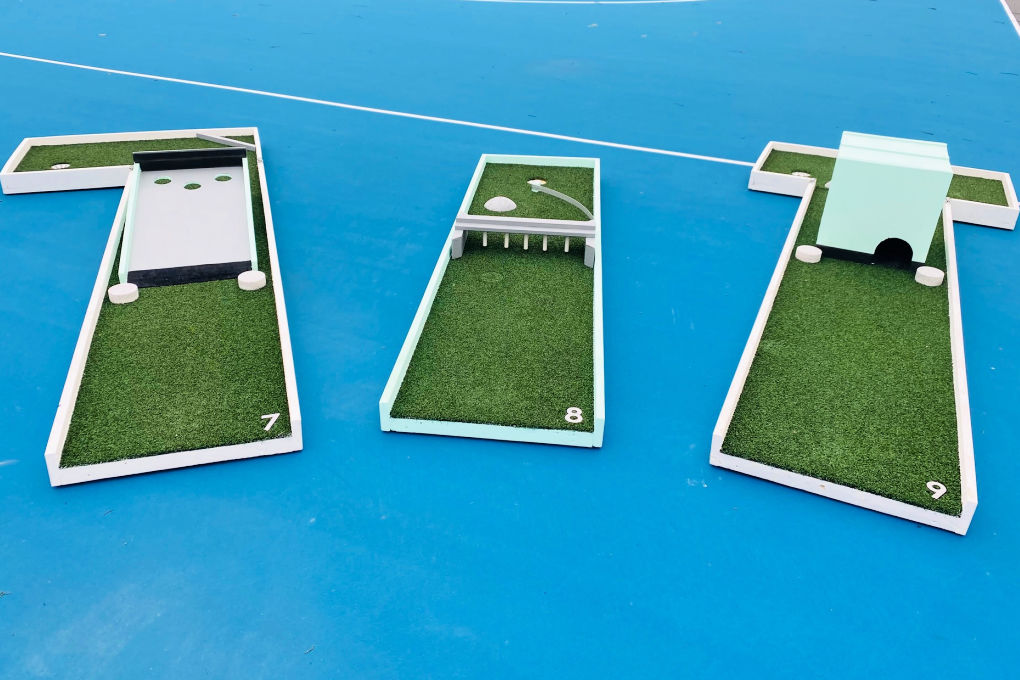 9 Hole Mini Golf Hire - Melbourne | Country Charm Event Hire