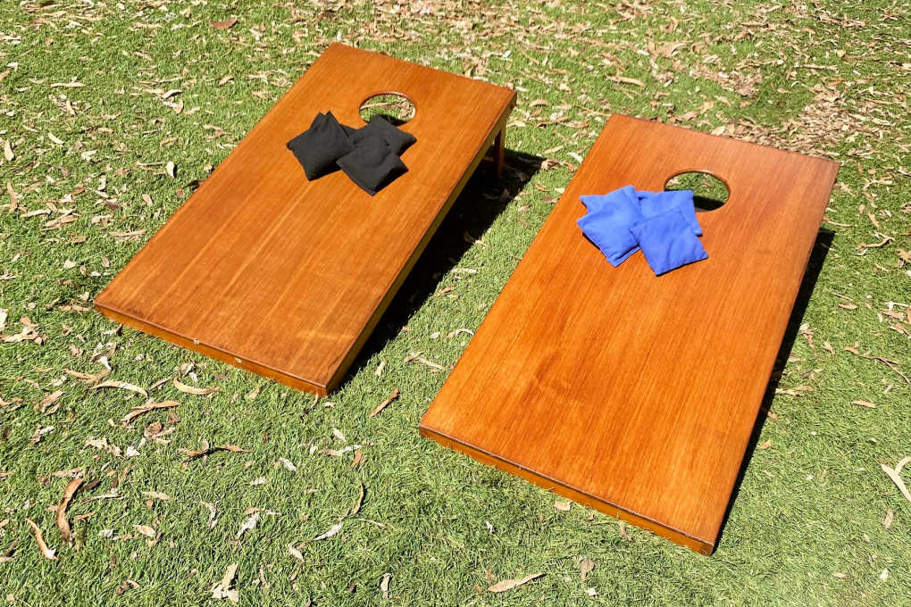 Cornhole Hire Melbourne | Country Charm Event Hire