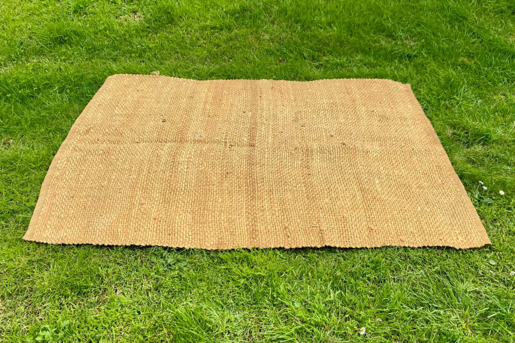 Jute Rug (hire) Rectangle | Country Charm Event Hire