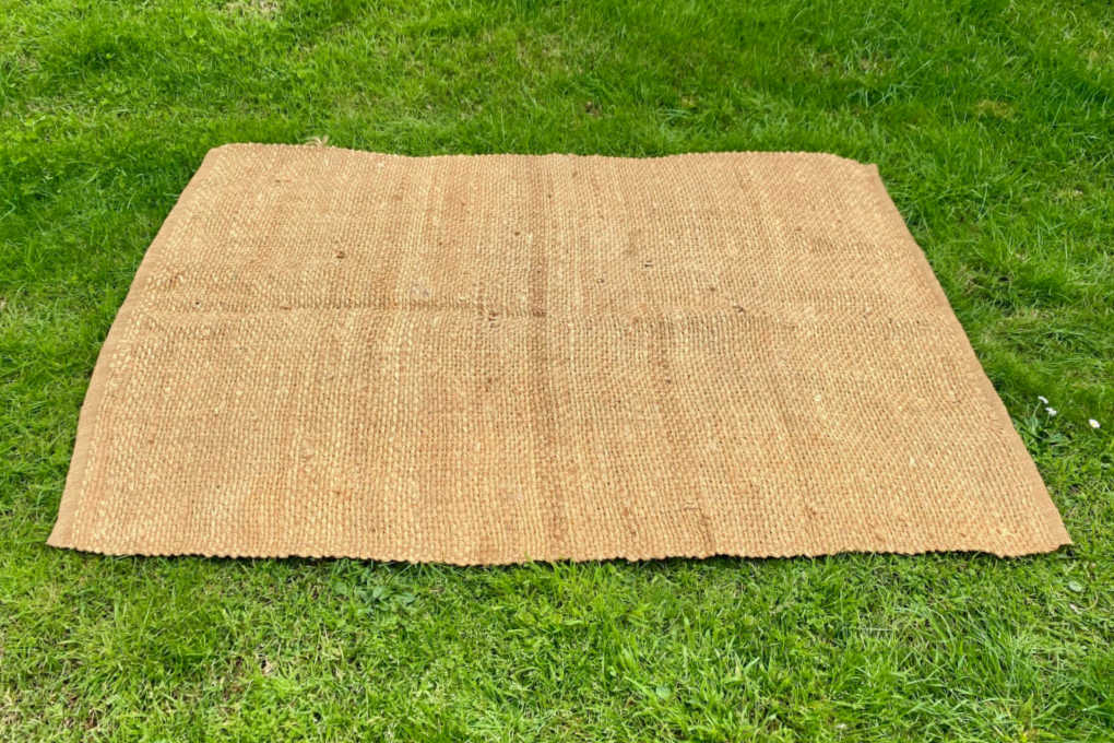 Jute Rug (hire) Rectangle | Country Charm Event Hire