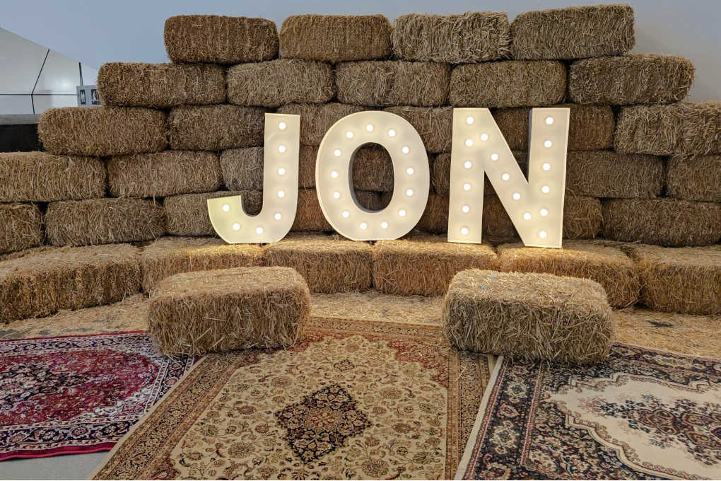 Event Hay Bales Melbourne | Country Charm Event Hire