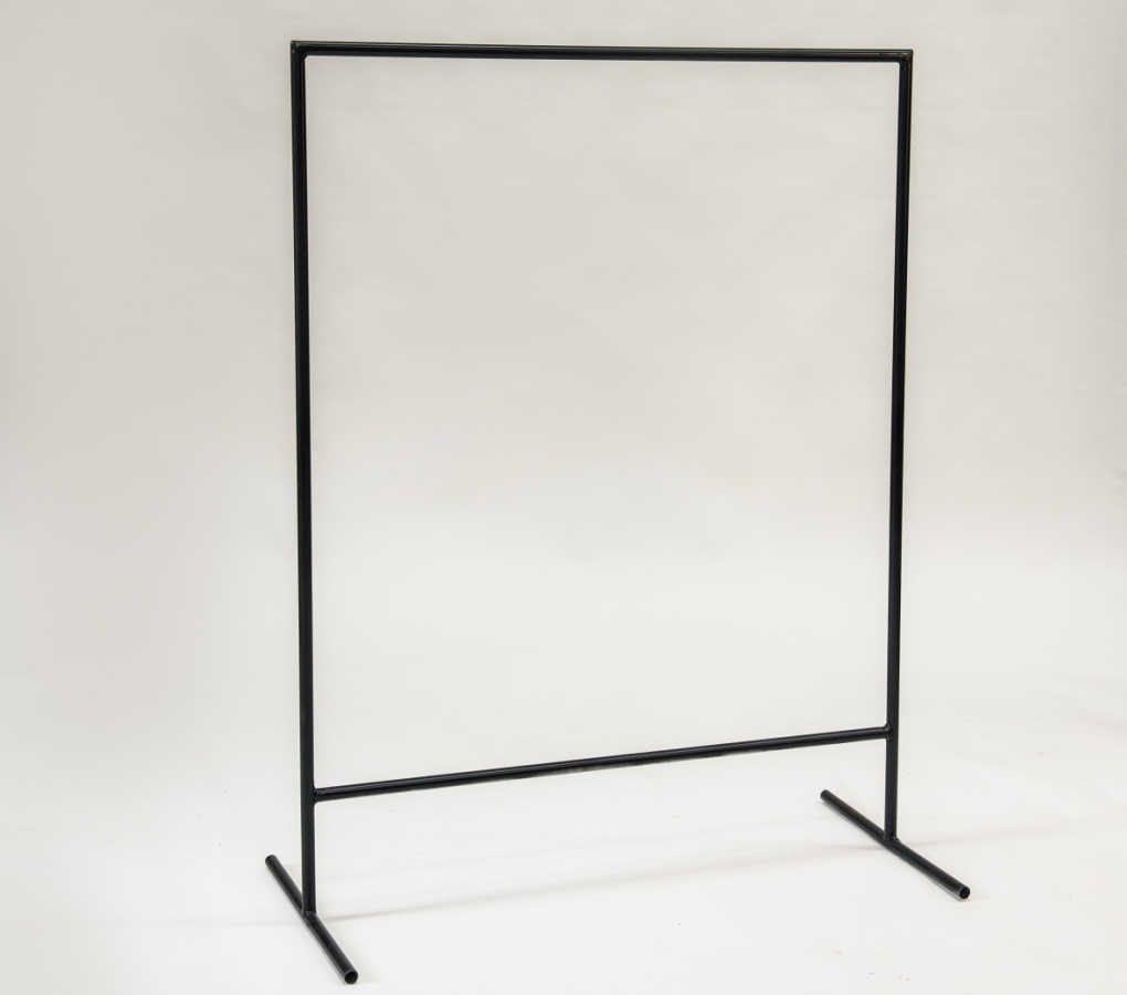 Black Metal Sign Stand | Country Charm Event Hire