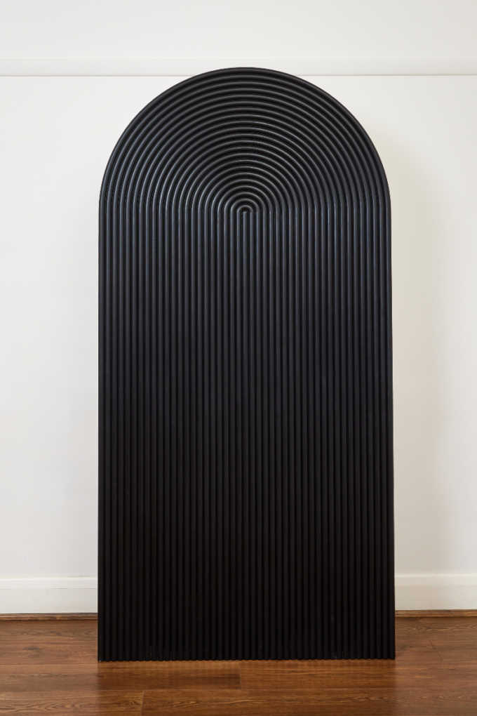 Black Ripple Arch - Melbourne | Country Charm Event Hire