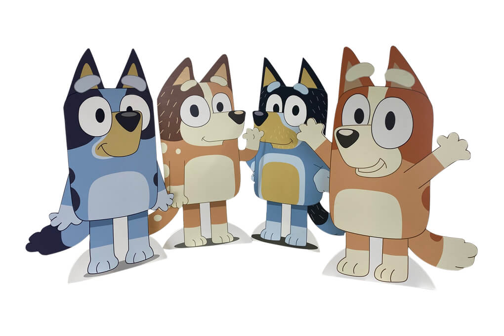 Bluey Lifesize Backdrop Party Package | Country Charm Event Hire