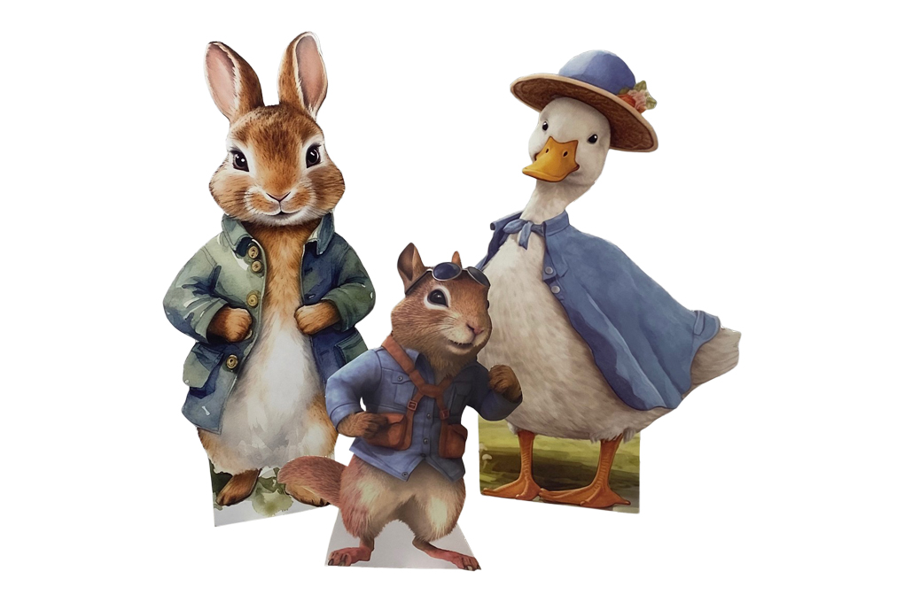 Peter Rabbit Backdrop Package - Melbourne | Country Charm Event Hire