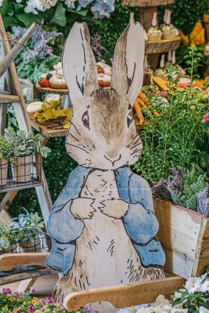 Peter Rabbit Arch Backdrop Package | Country Charm Event Hire